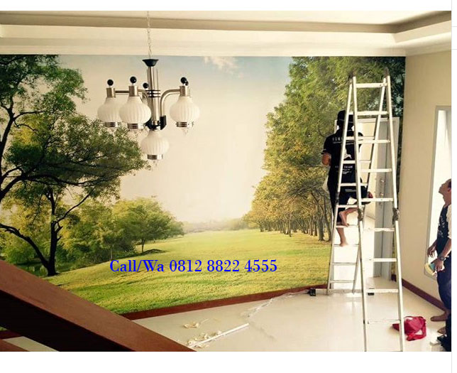 JUAL WALLPAPER CUSTOM-WALLPAPER DINDING GAMBAR PEMANDANGAN